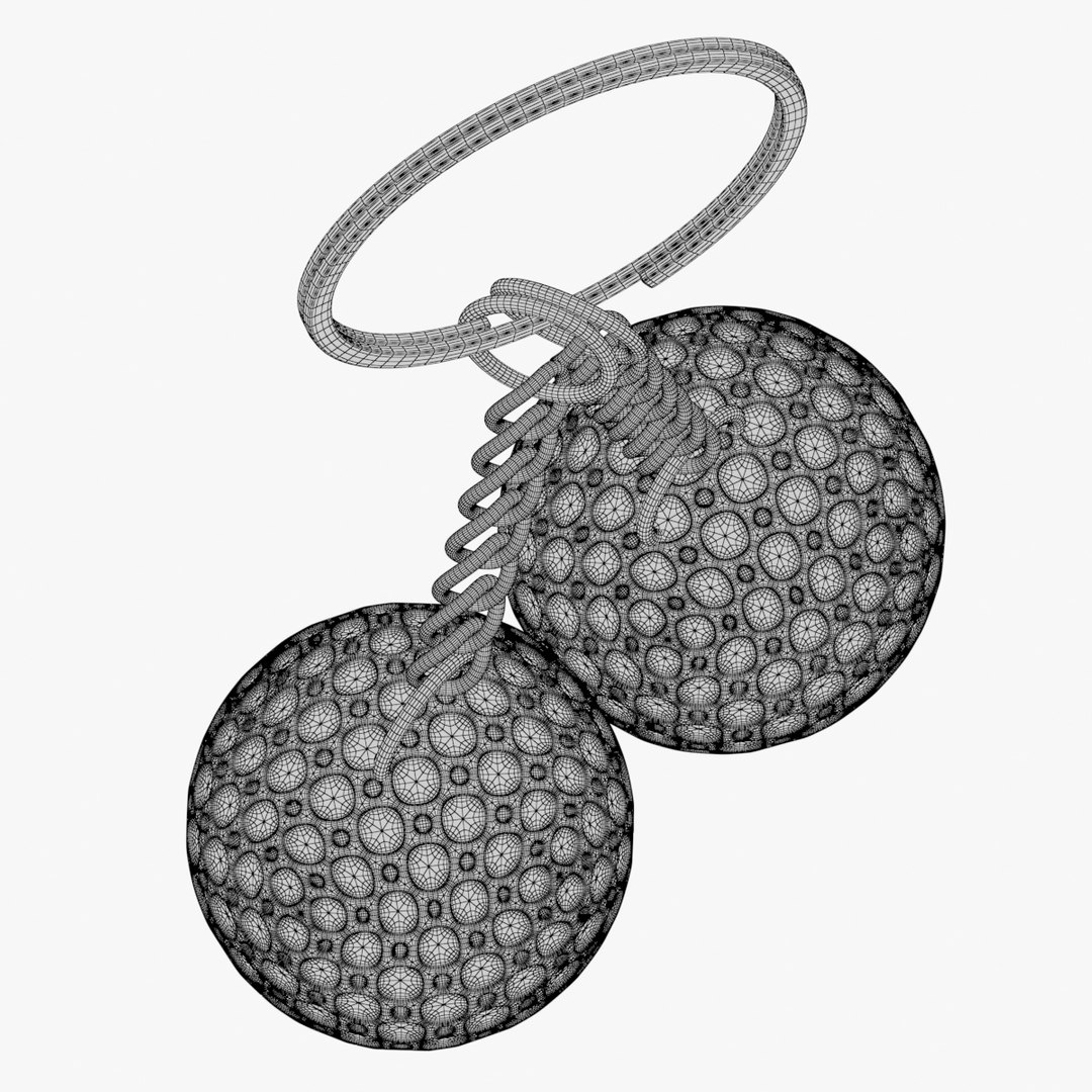 Keychain Ball 3D Model - TurboSquid 1325068