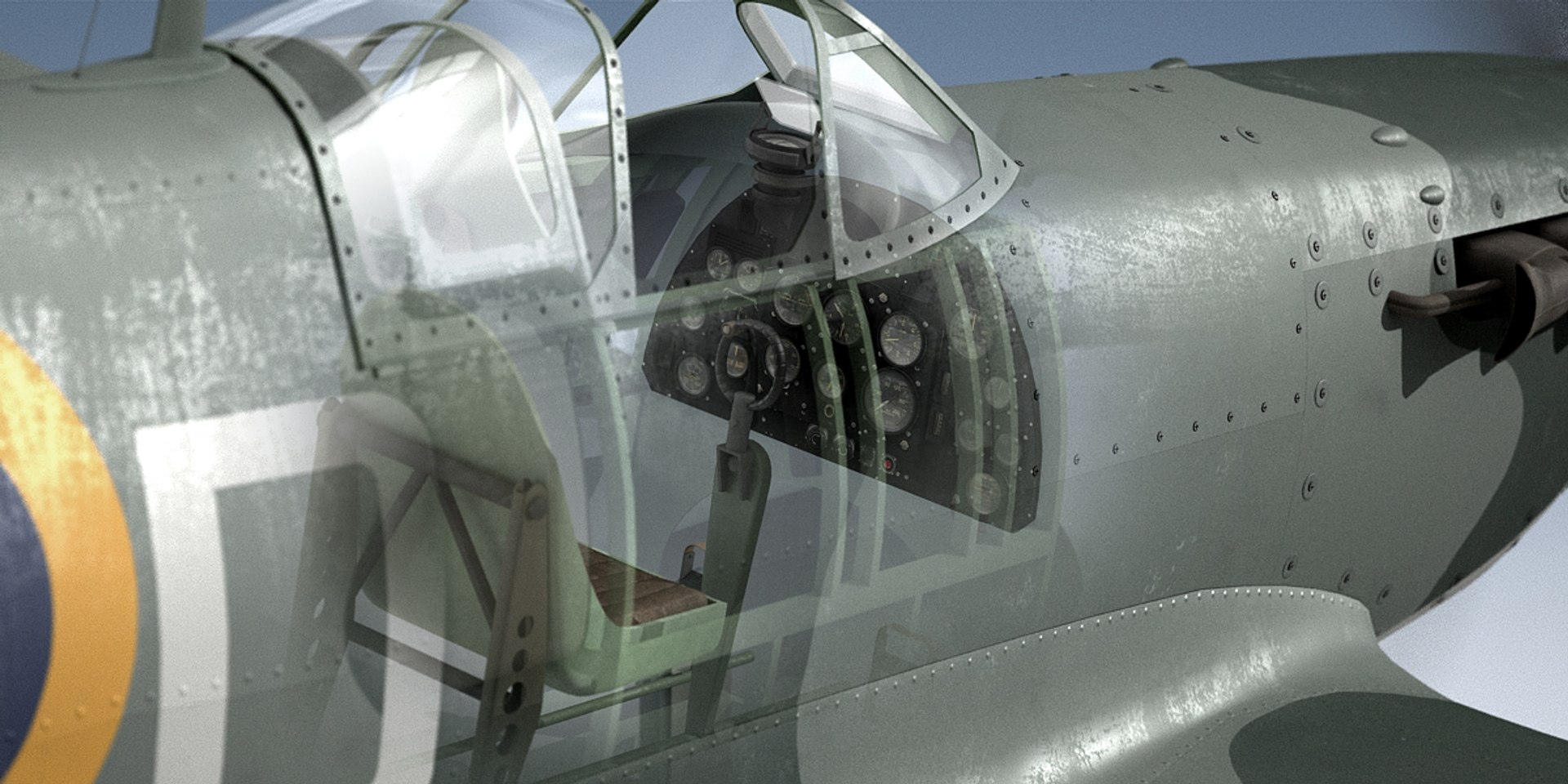 Supermarine Spitfire Mk Airplane Model - TurboSquid 1659301