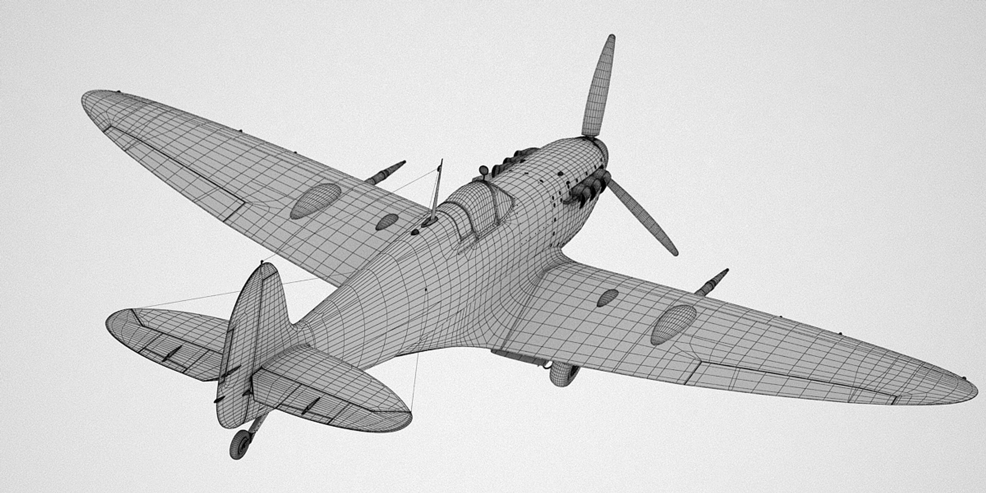 Supermarine Spitfire Mk Airplane Model - TurboSquid 1659301