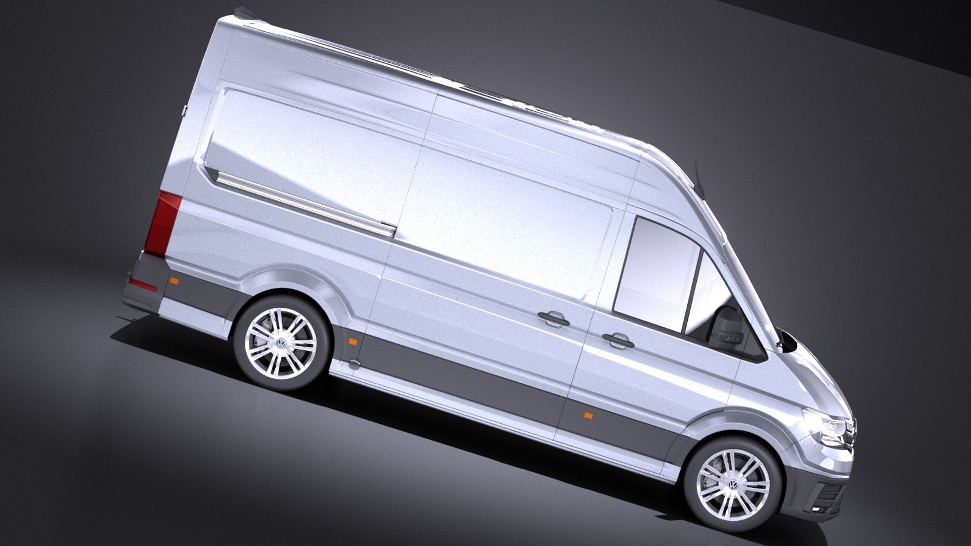 Volkswagen Crafter 2018 3D Model - TurboSquid 1266315