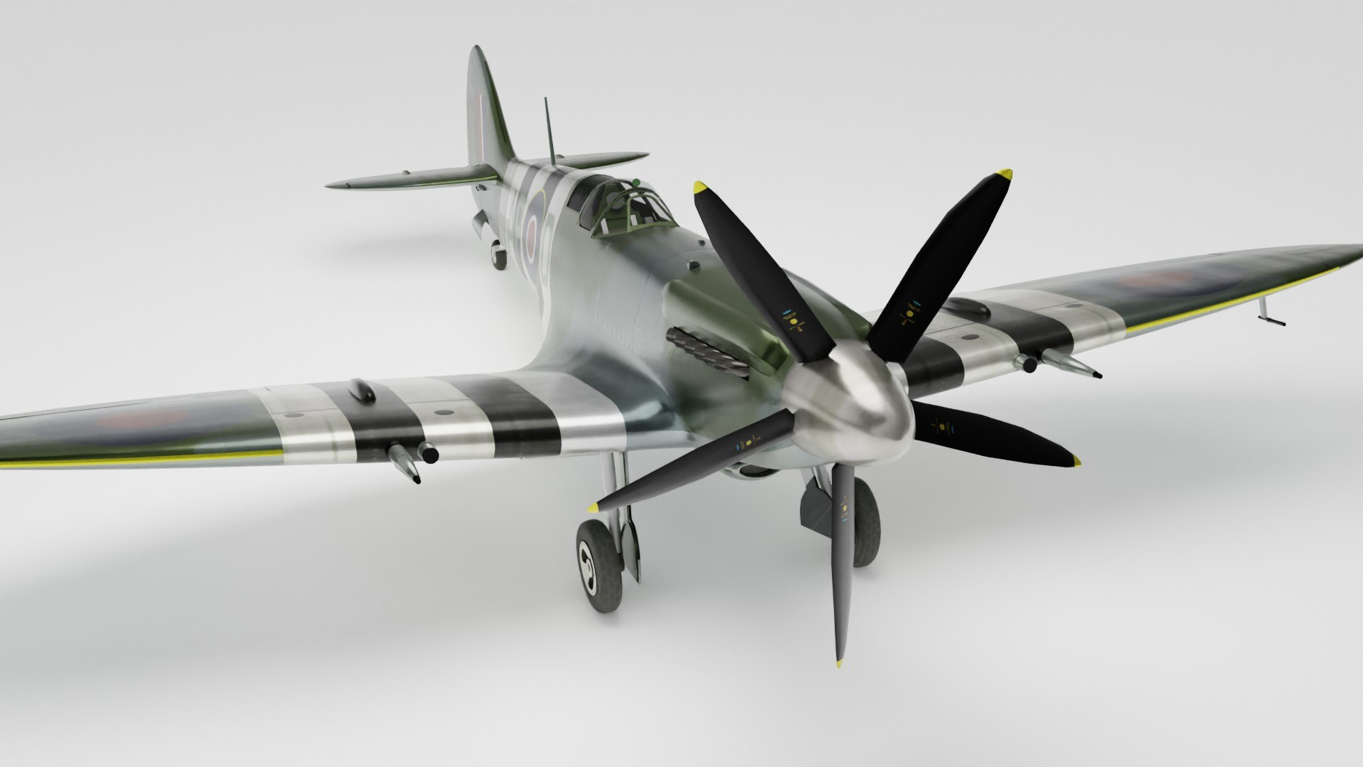 3dsmax Mk Xiv Spitfire Supermarine