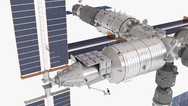 Chinese space station 3D model - TurboSquid 1697411