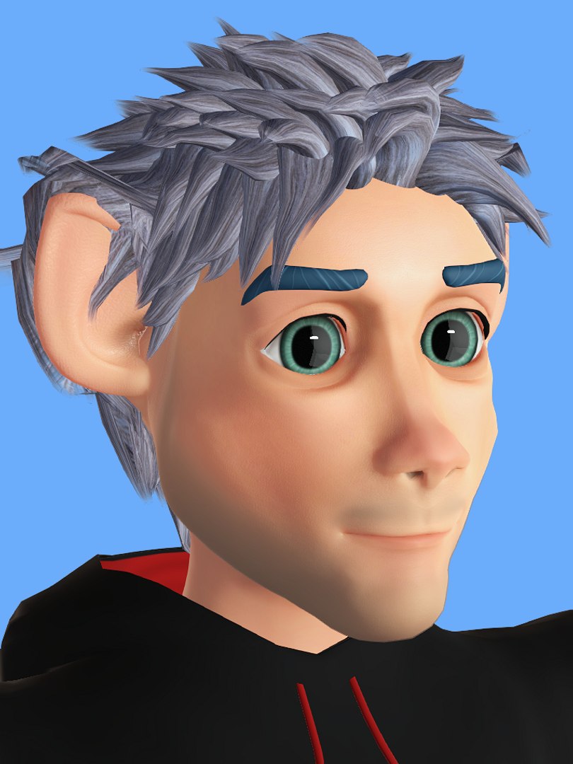 3D Cartoon Rigged Cute Man-Kaigo Character 3D Model Model - TurboSquid ...