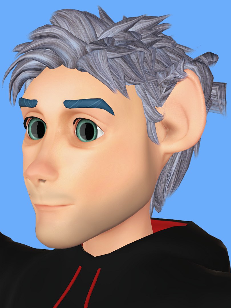 3D Cartoon Rigged Cute Man-Kaigo Character 3D Model Model - TurboSquid ...