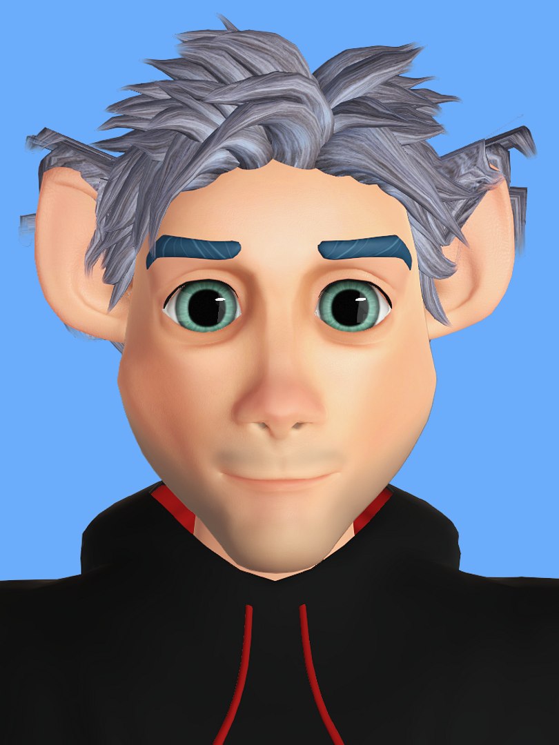 3D Cartoon Rigged Cute Man-Kaigo Character 3D Model Model - TurboSquid ...