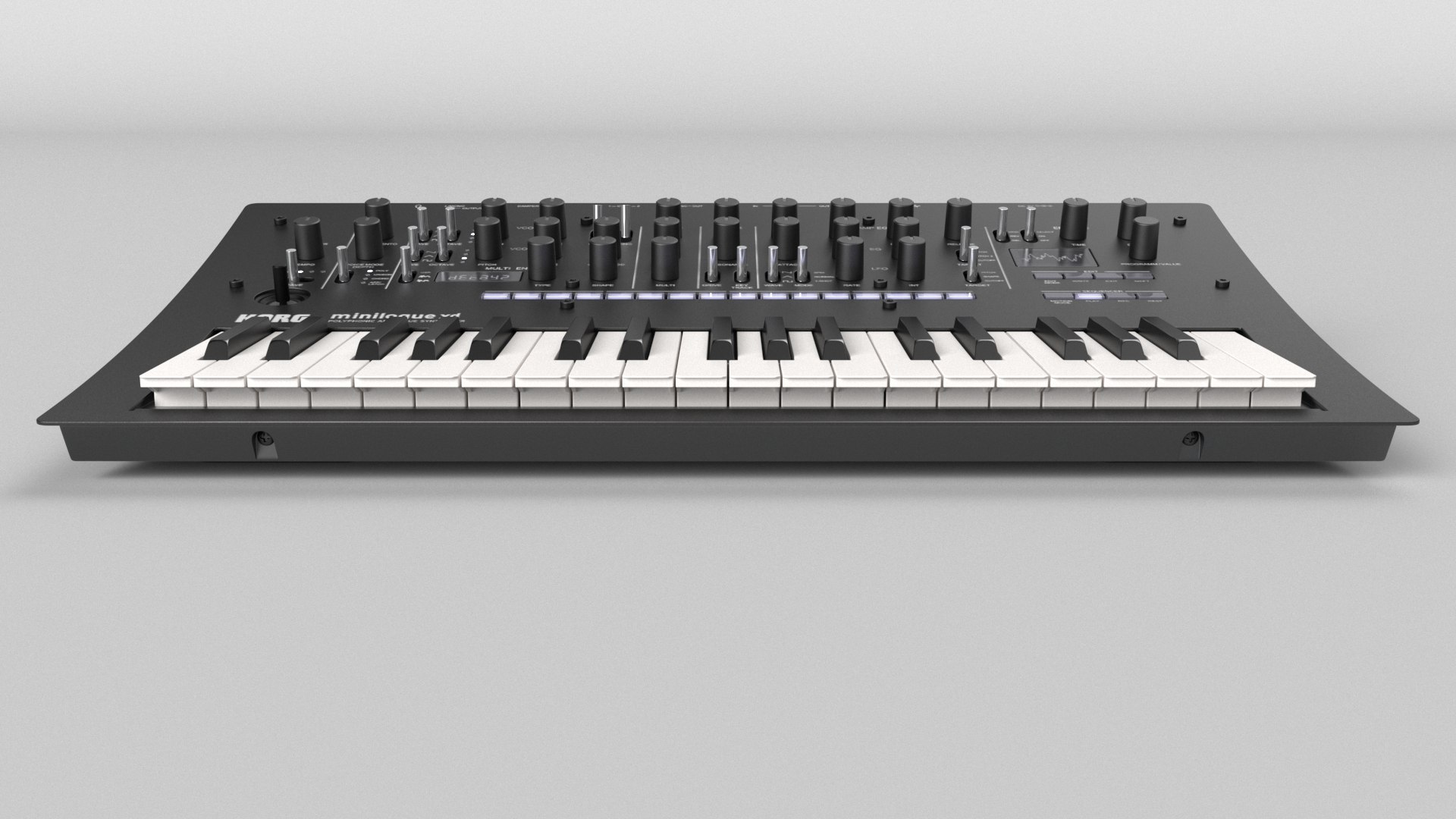 3D korg minilogue xd model - TurboSquid 1652749