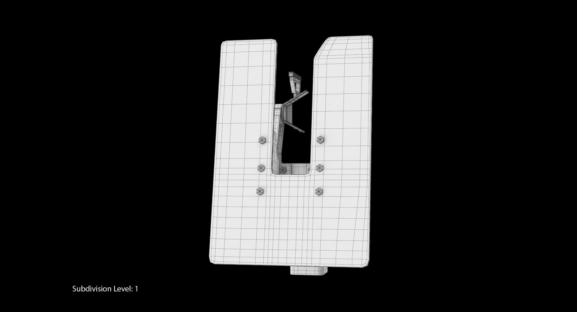 3D Minigun M134 Mount Model - TurboSquid 1191229