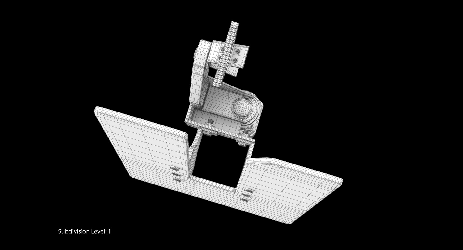3D Minigun M134 Mount Model - TurboSquid 1191229