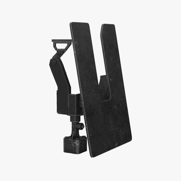 3D minigun m134 mount model - TurboSquid 1191229