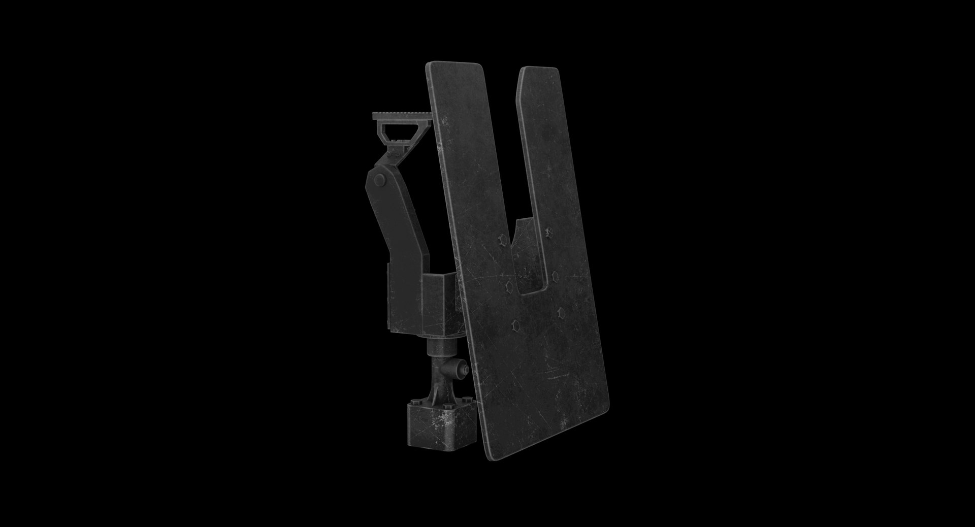 3D Minigun M134 Mount Model - TurboSquid 1191229