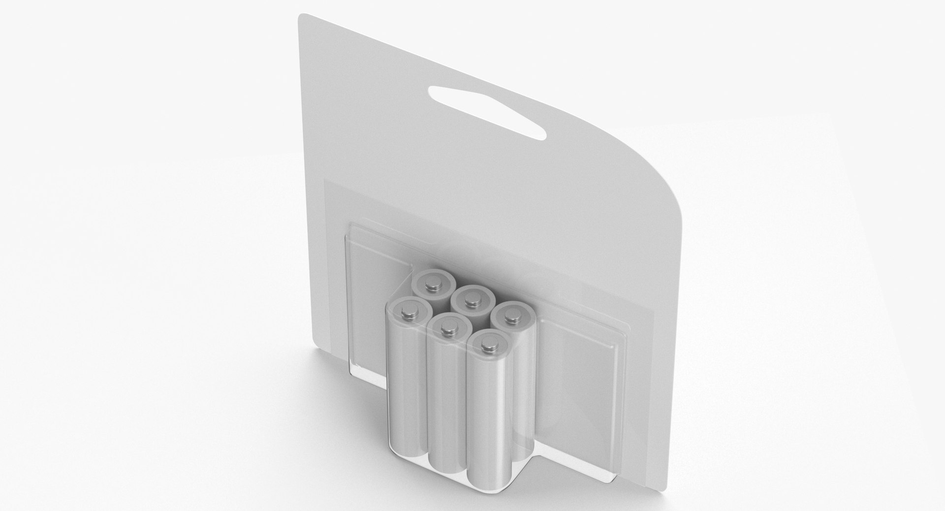 AAA Battery Pack Blank And Generic Label 3D Model - TurboSquid 2133787