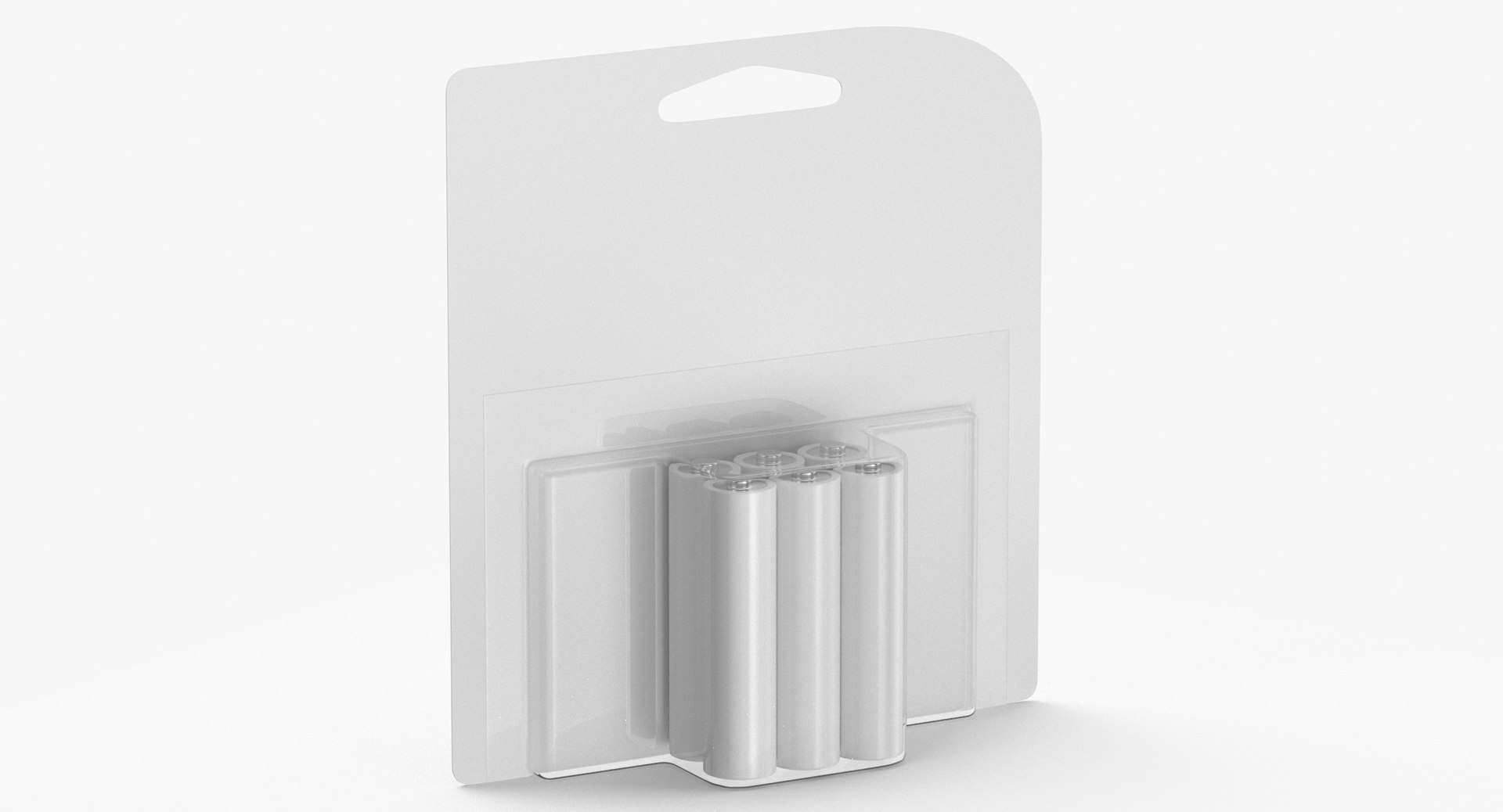 AAA Battery Pack Blank And Generic Label 3D Model - TurboSquid 2133787