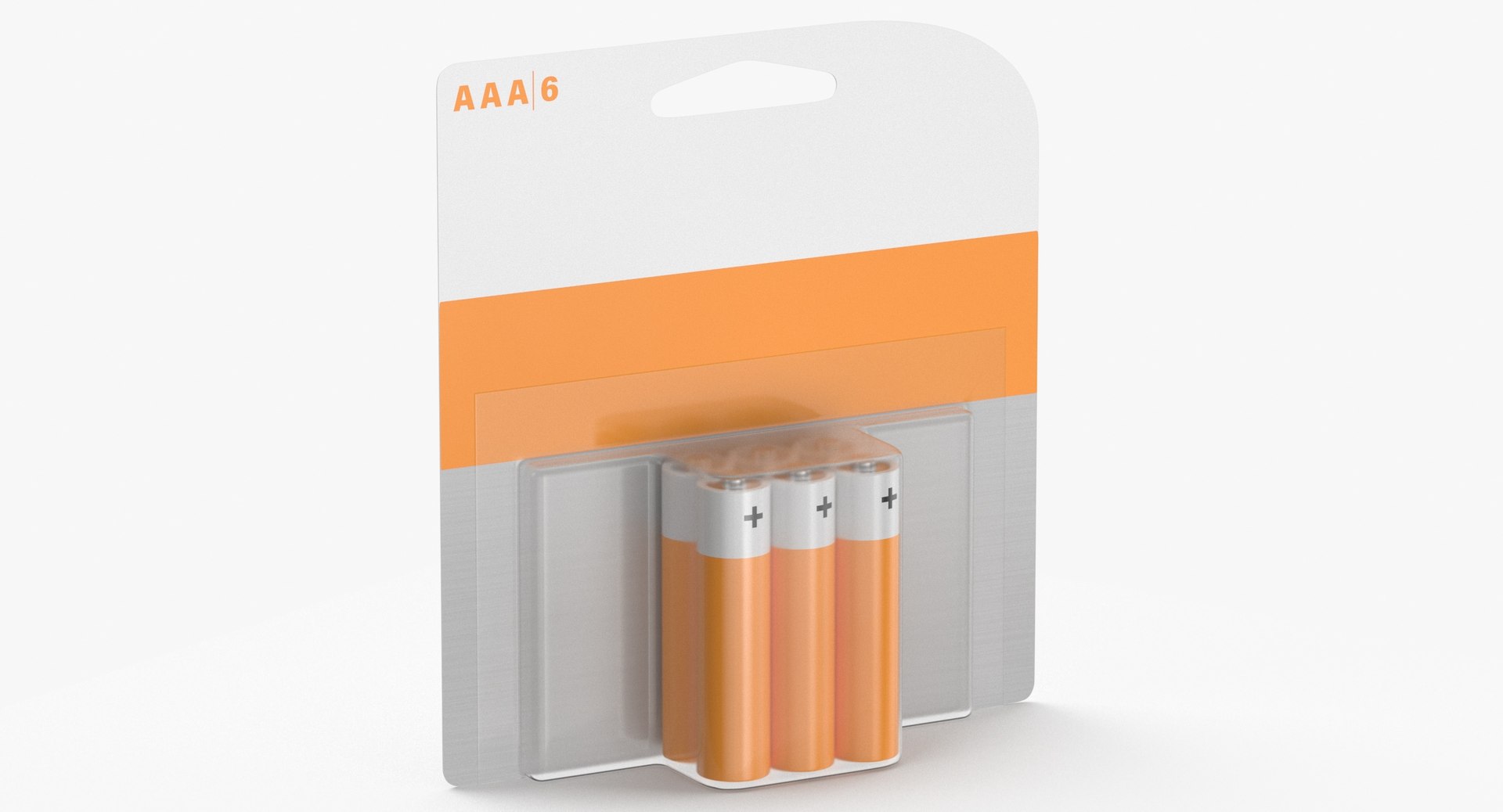 AAA Battery Pack Blank And Generic Label 3D Model - TurboSquid 2133787