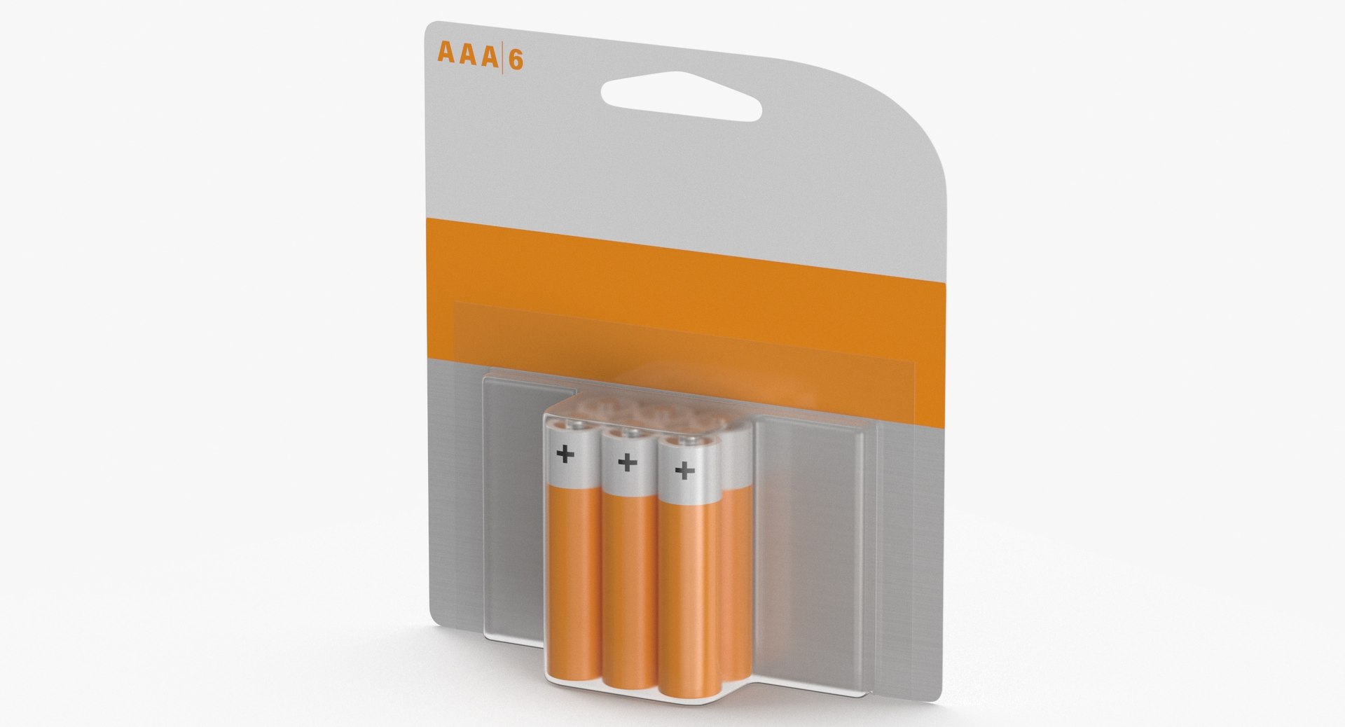 AAA Battery Pack Blank And Generic Label 3D Model - TurboSquid 2133787
