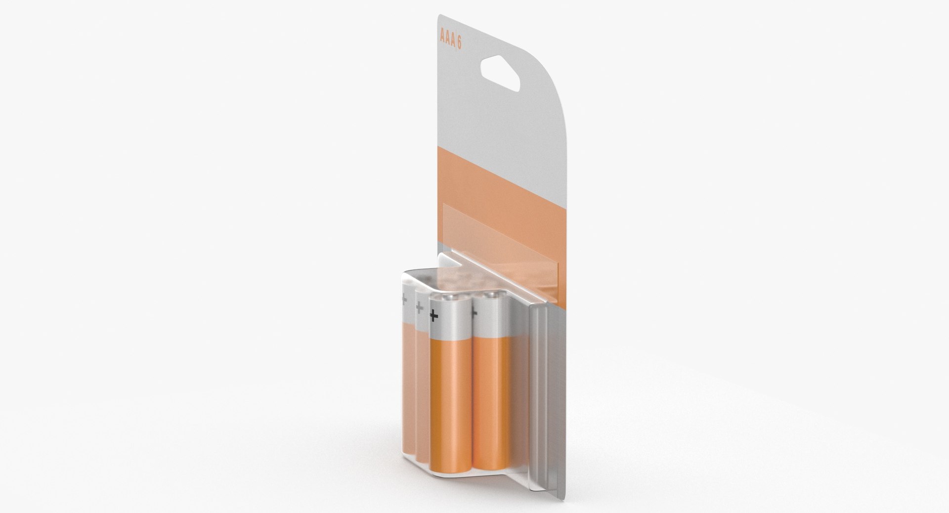 AAA Battery Pack Blank And Generic Label 3D Model - TurboSquid 2133787