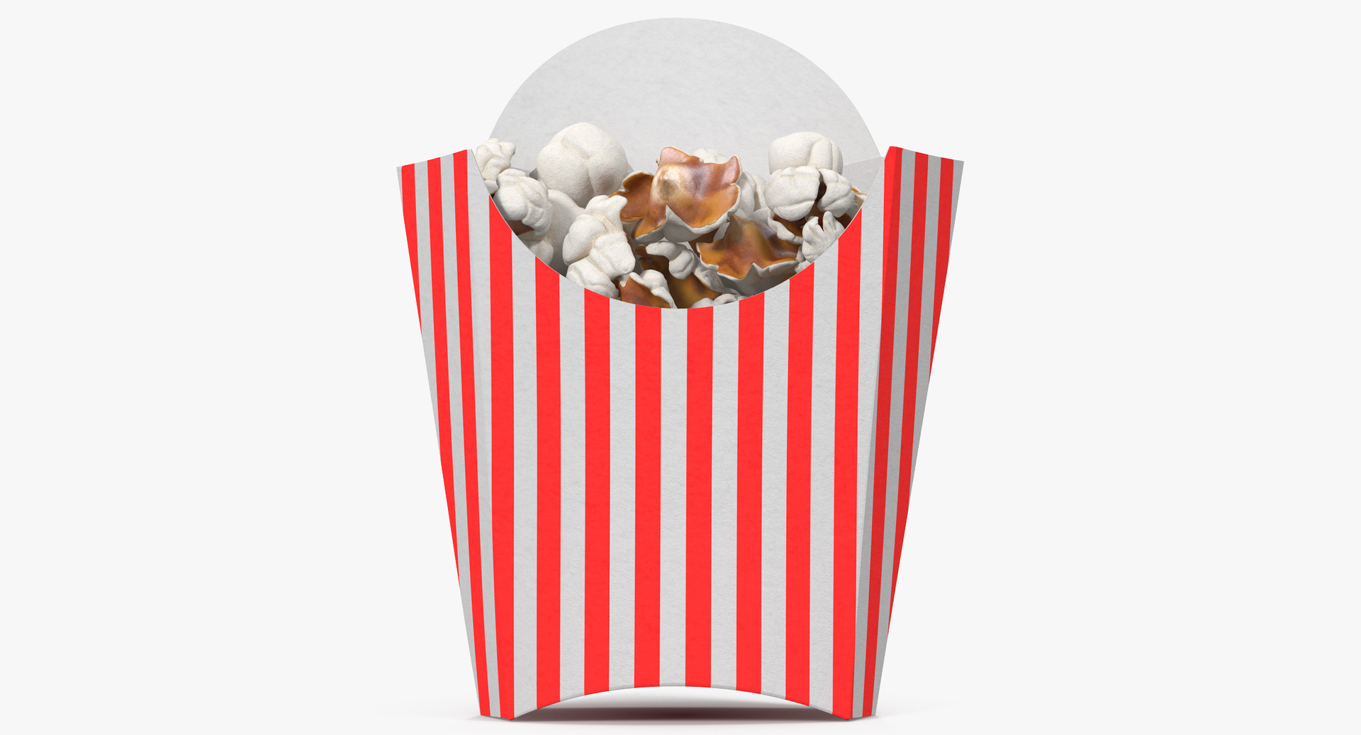 3d popcorn 6 model