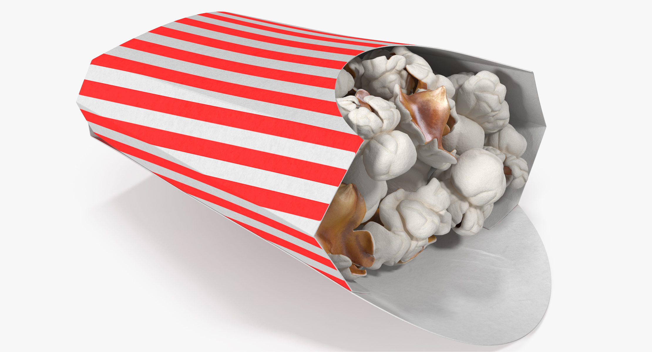 3d popcorn 6 model