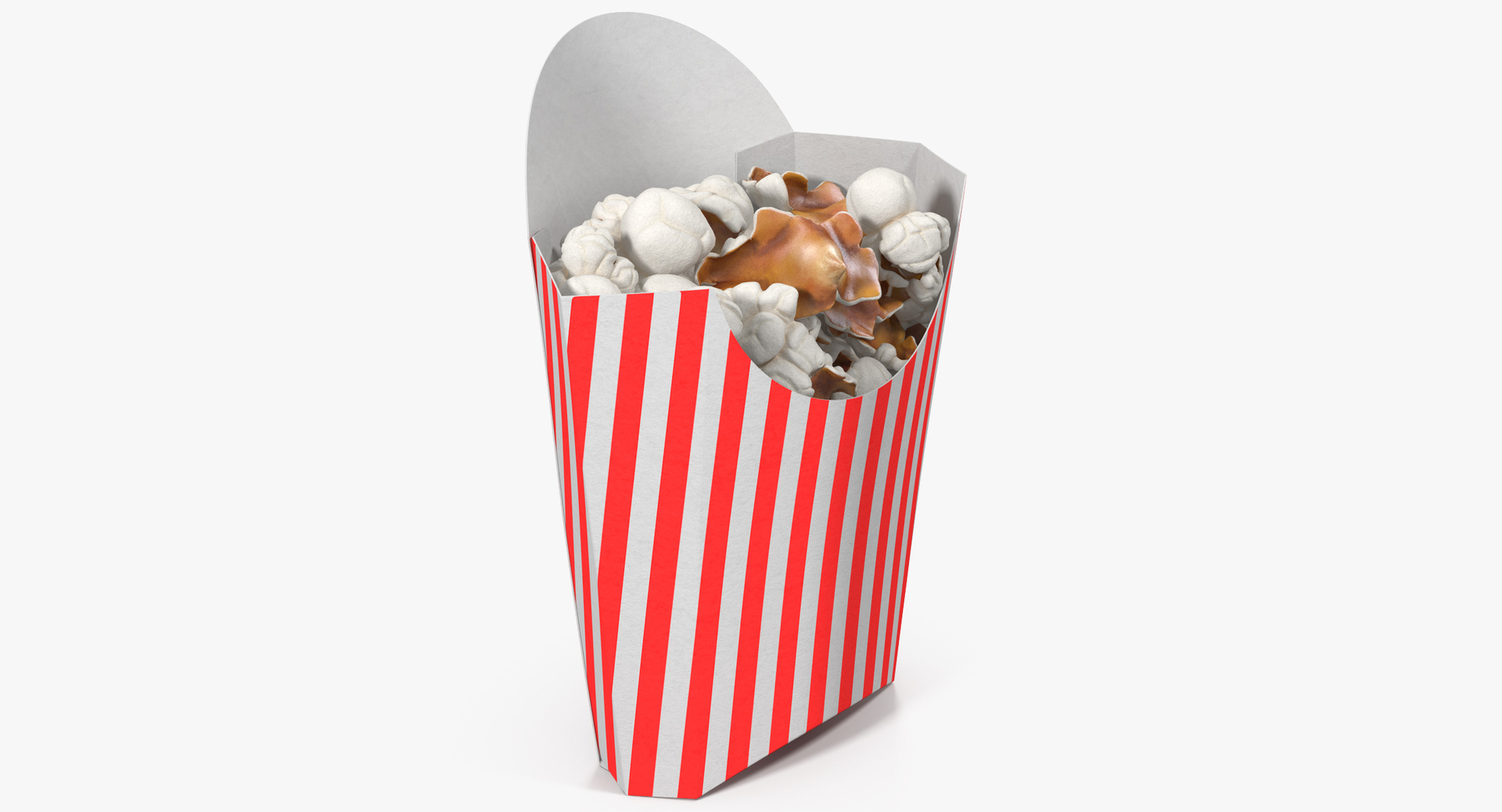 3d popcorn 6 model