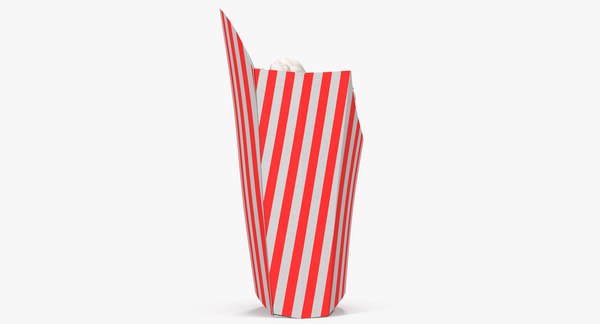 3d popcorn 6 model