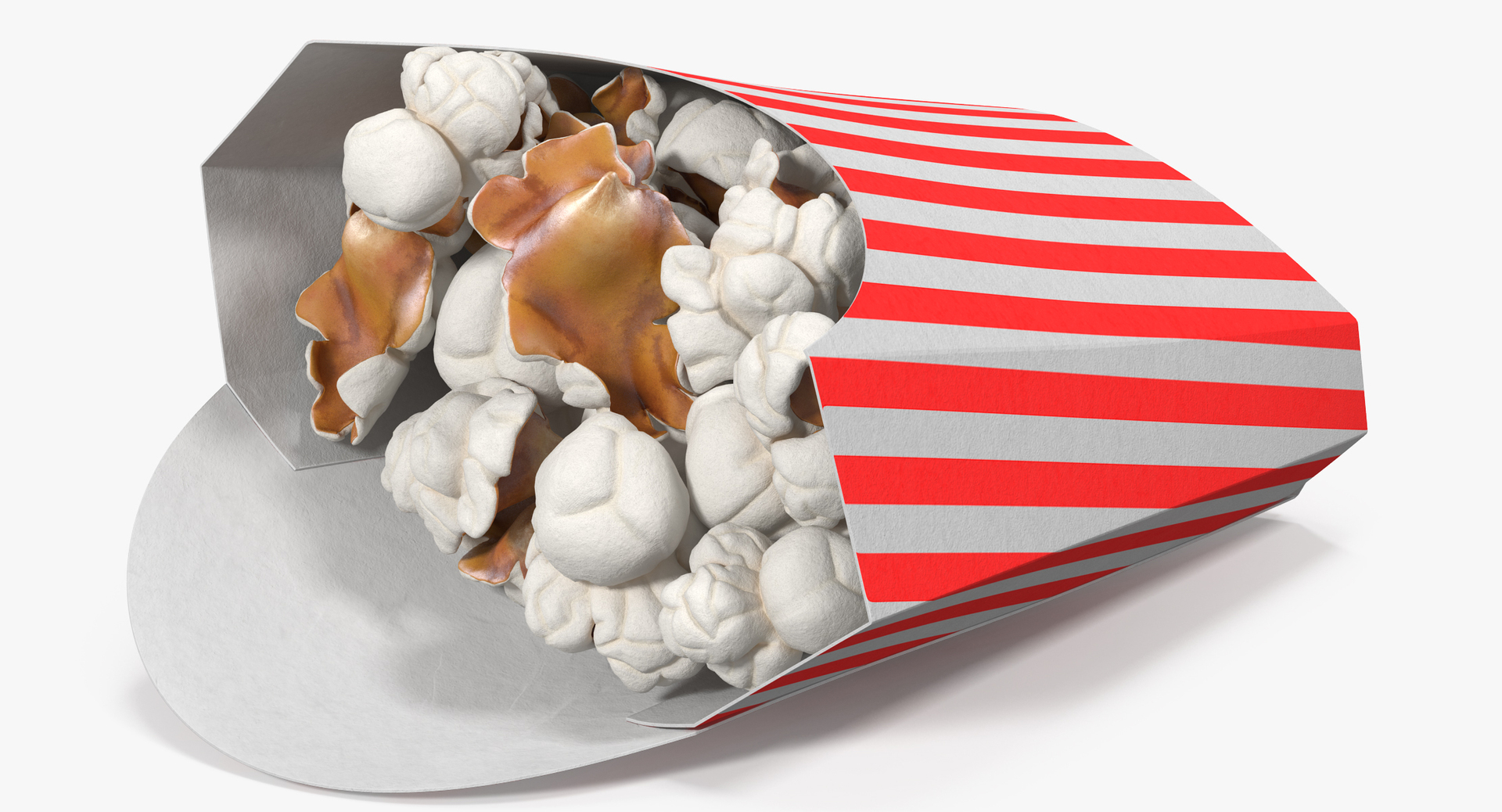 3d popcorn 6 model