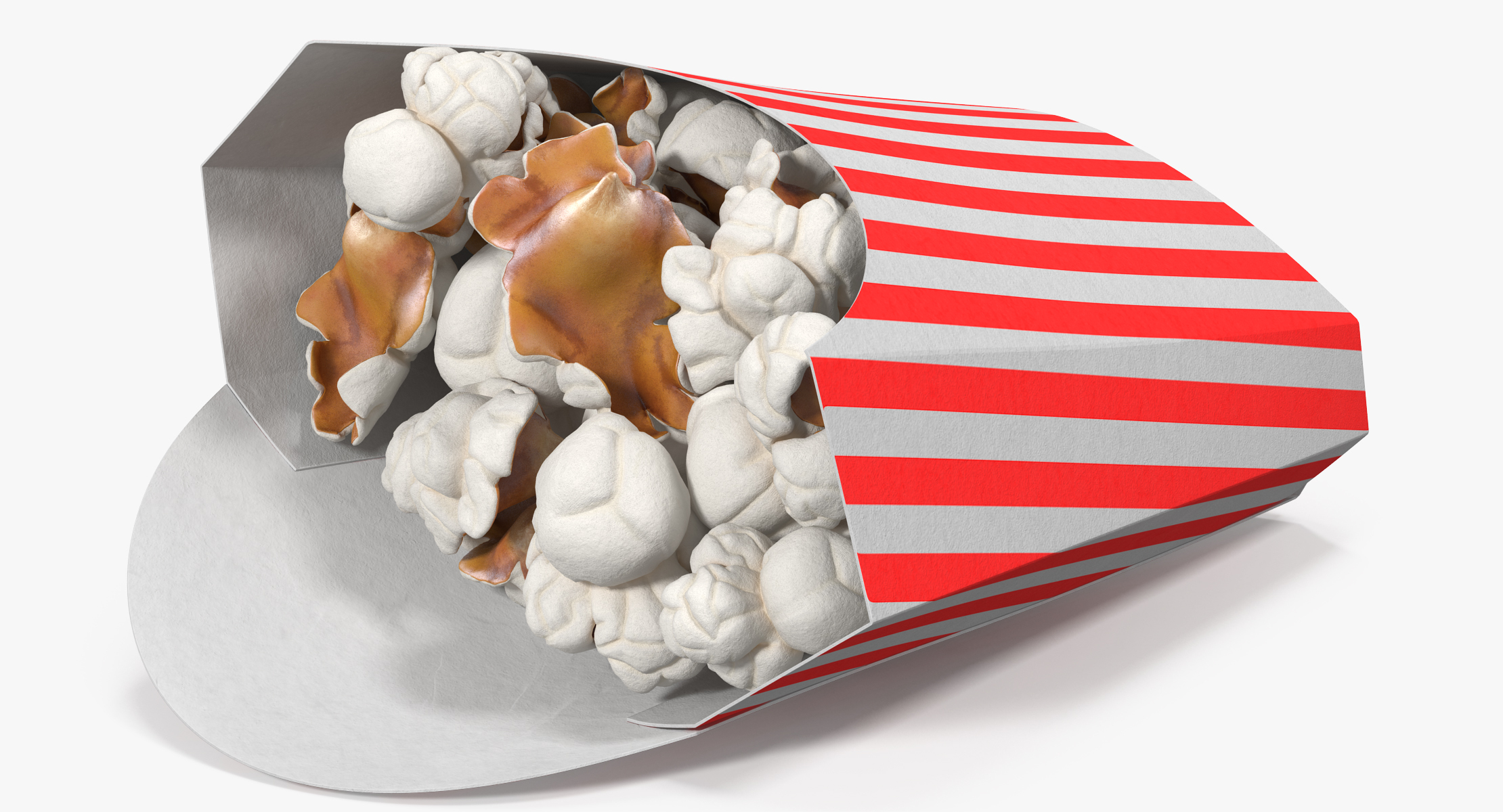3d popcorn 6 model