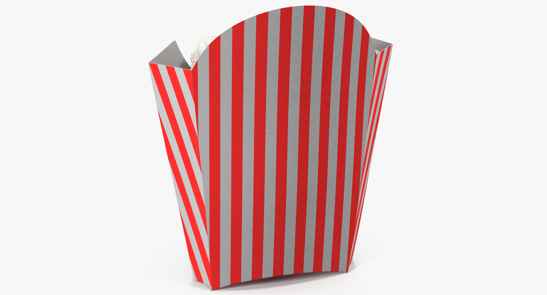 3d popcorn 6 model