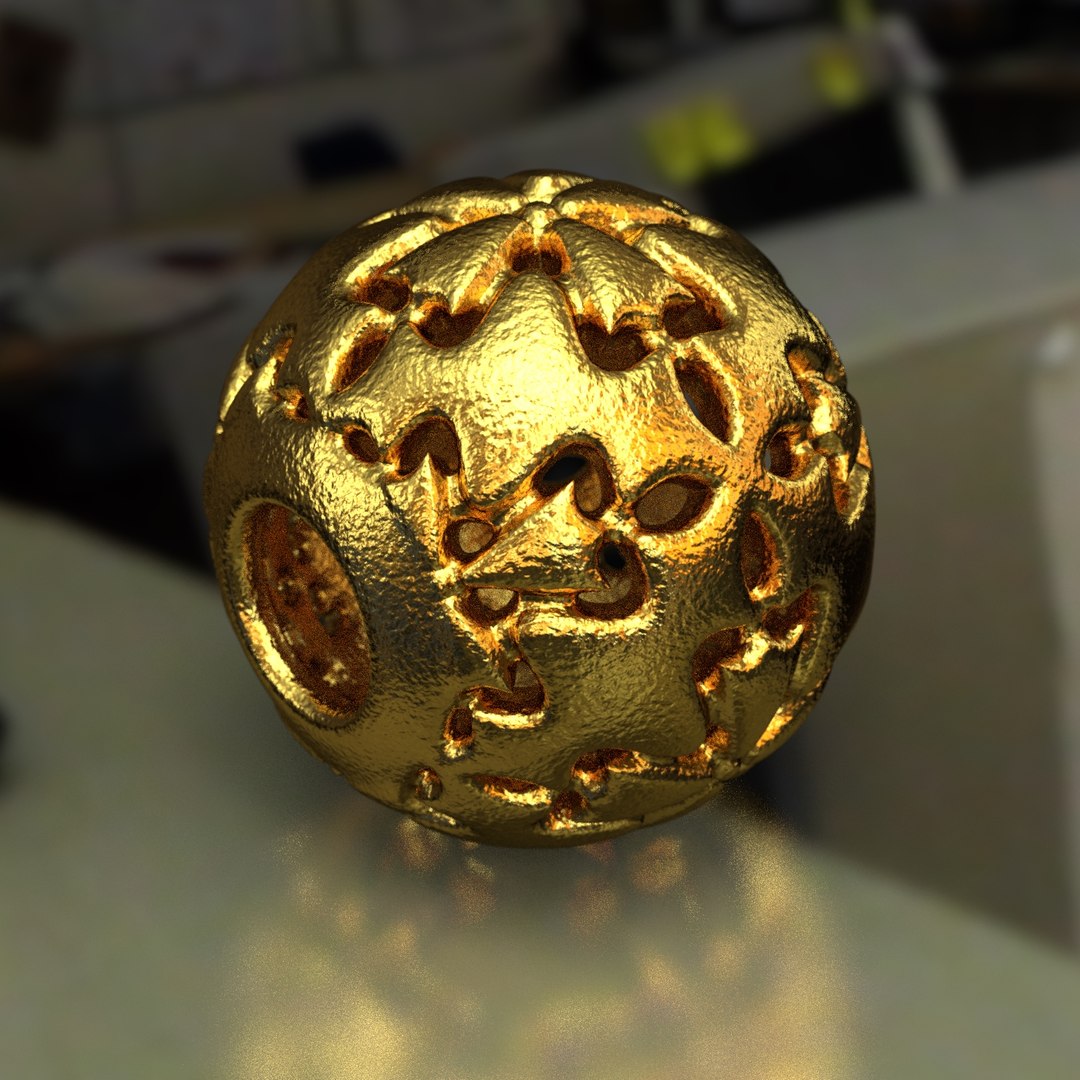 3D jewelry charm pa model - TurboSquid 1264397