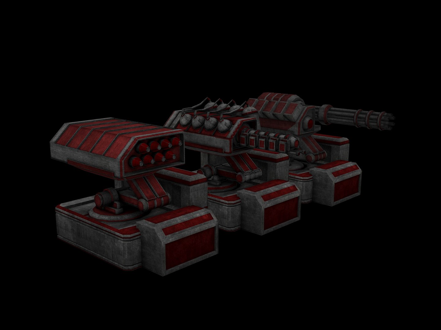 Maya Turrets Towers Enemies