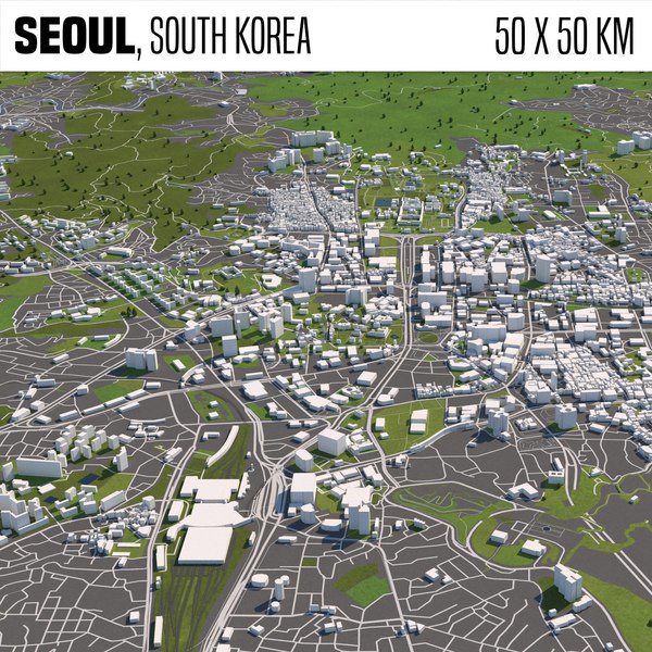 3D Seoul Models | TurboSquid