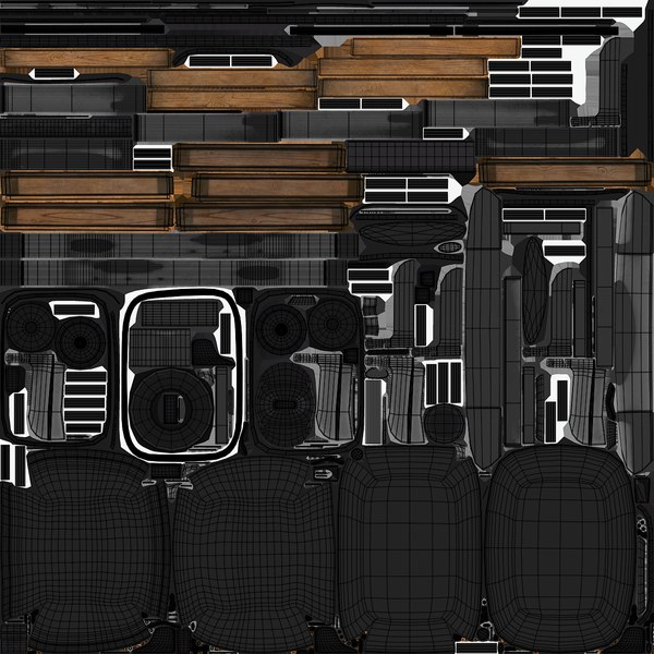 Grade Modelo 3D - TurboSquid 1848340