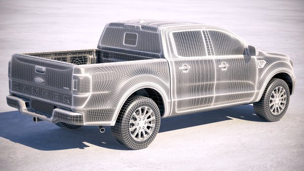 modelo 3d Ford Ranger 2019 - TurboSquid 1258214