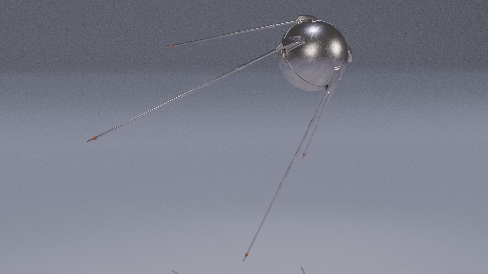 Space Satellite Sputnik-1 3D Model - TurboSquid 1811706