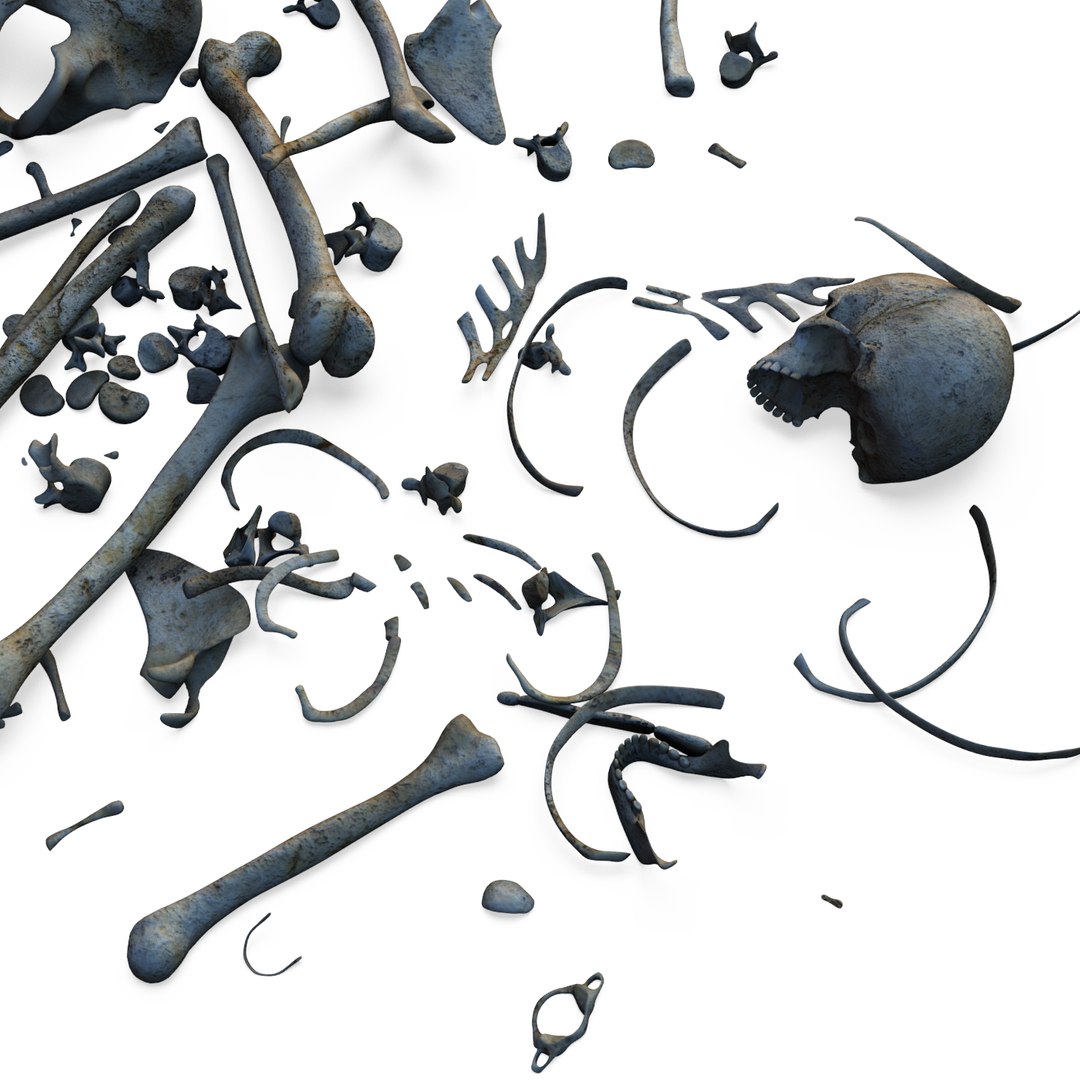 3D Destroyed Skeleton - TurboSquid 1209019
