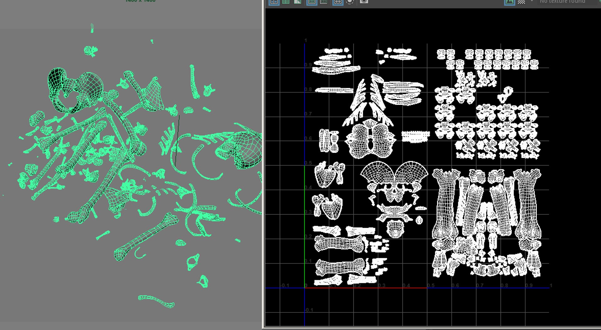 3D Destroyed Skeleton - TurboSquid 1209019