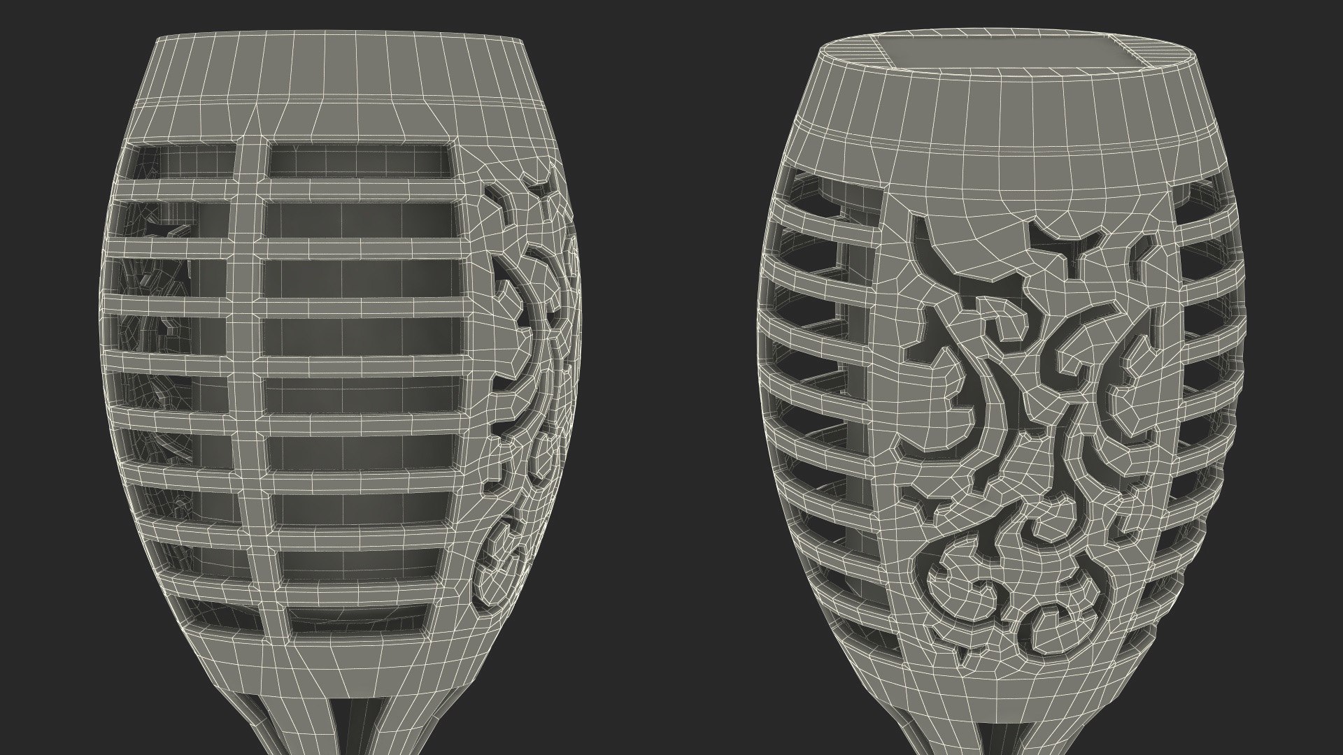 Solar Outdoor Garden Torch Light 3D model - TurboSquid 2068904