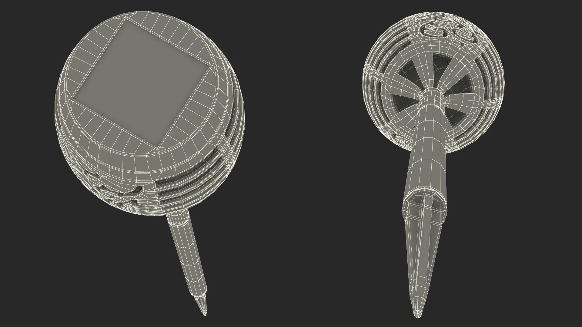 Solar Outdoor Garden Torch Light 3D model - TurboSquid 2068904