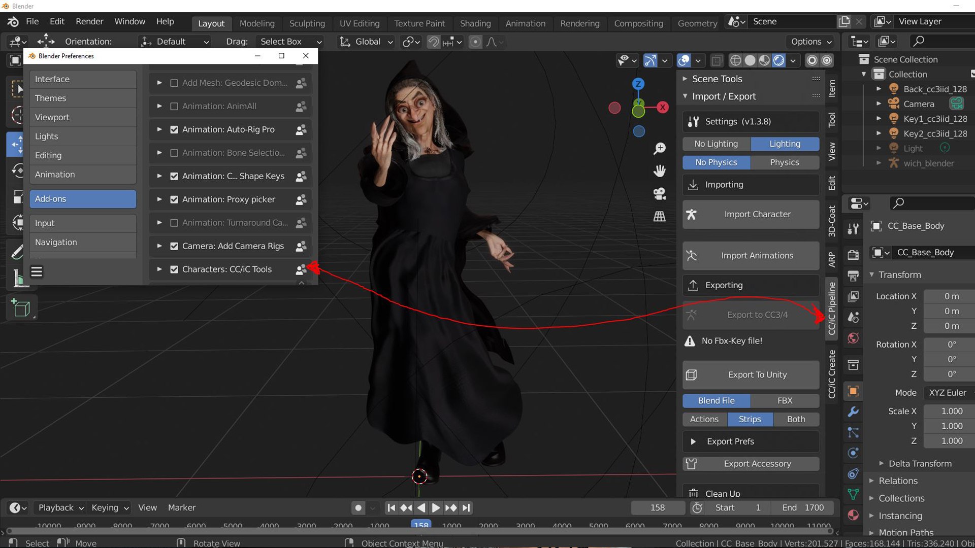 The Witch 3D Model - TurboSquid 2070637