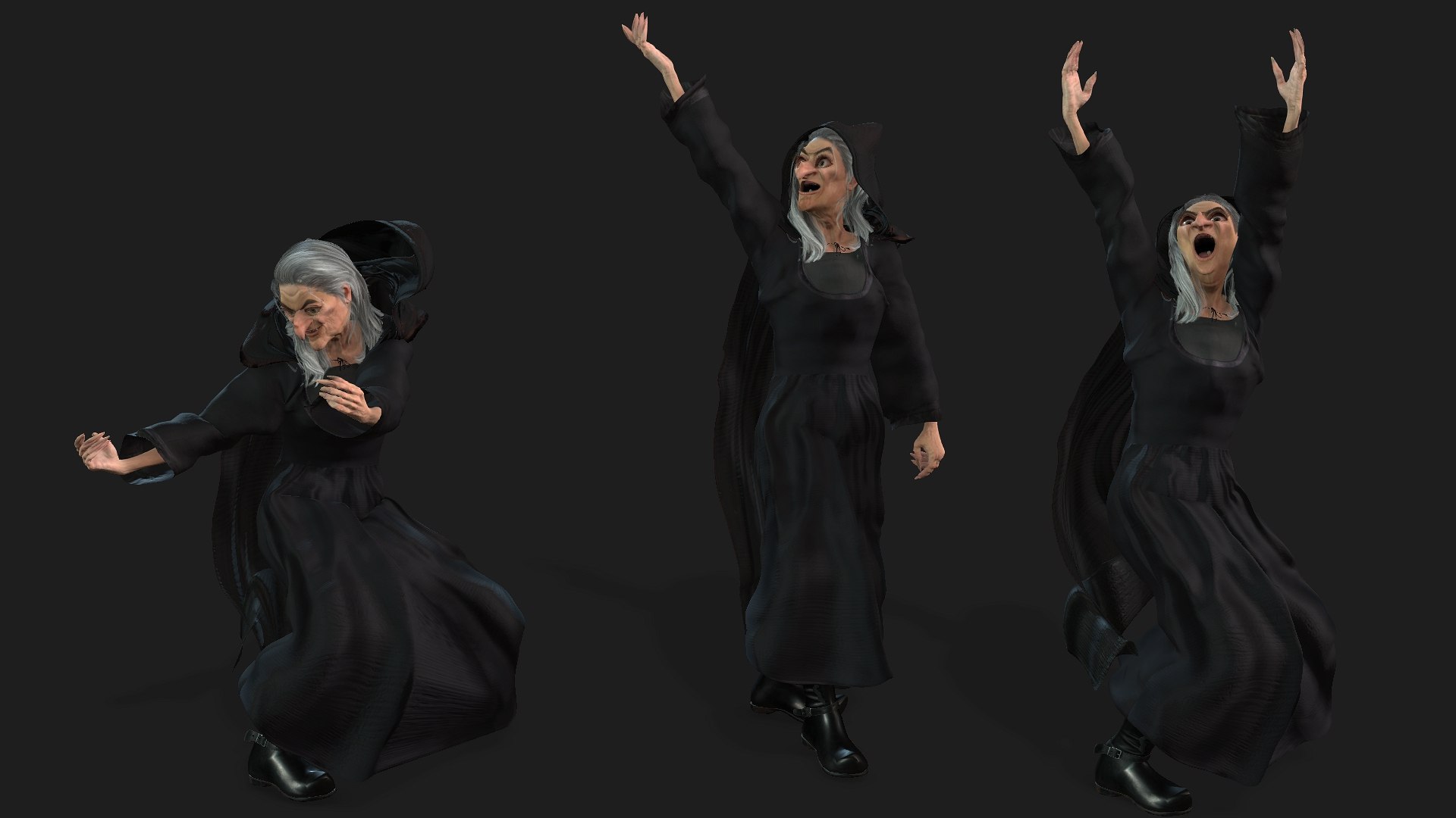 The Witch 3D Model - TurboSquid 2070637