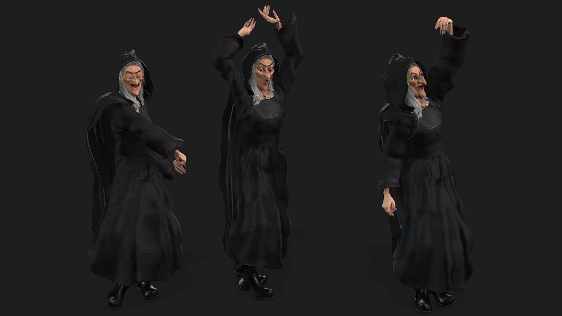 The Witch 3D Model - TurboSquid 2070637