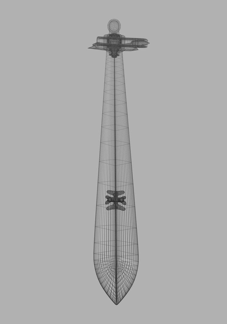 3D Kirito S Sword Elucidator Model - TurboSquid 1588494