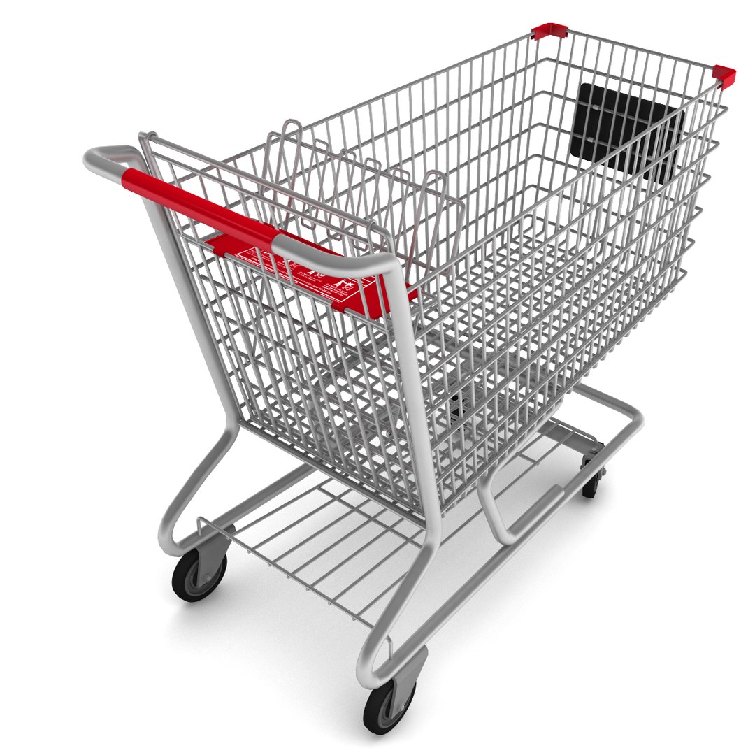 Shopping Cart 3D - TurboSquid 1489817