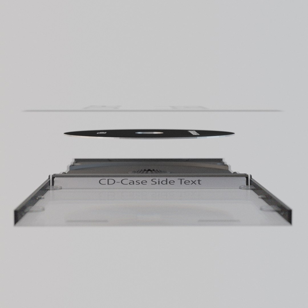 Cd case 3D model - TurboSquid 1152511