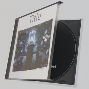 3D CD Case Models - Browse & Download Formats - TurboSquid