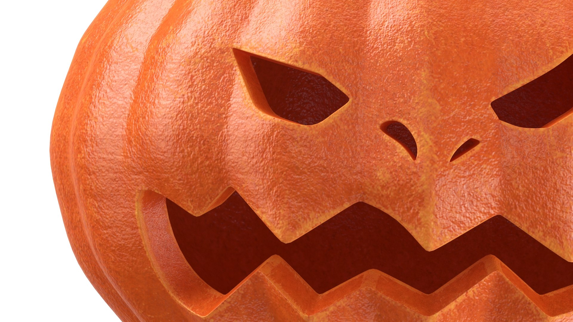 Real Halloween Pumpkin 3D Model - TurboSquid 1447714