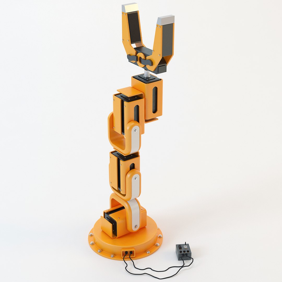 Robotic Arm 3d 3ds