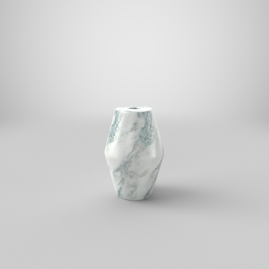 Salvatori Mono Stone Vase 3D Model - TurboSquid 1941642
