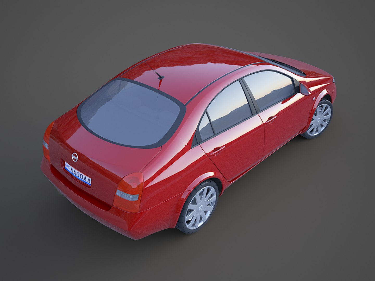 Nissan Primera 3d Model