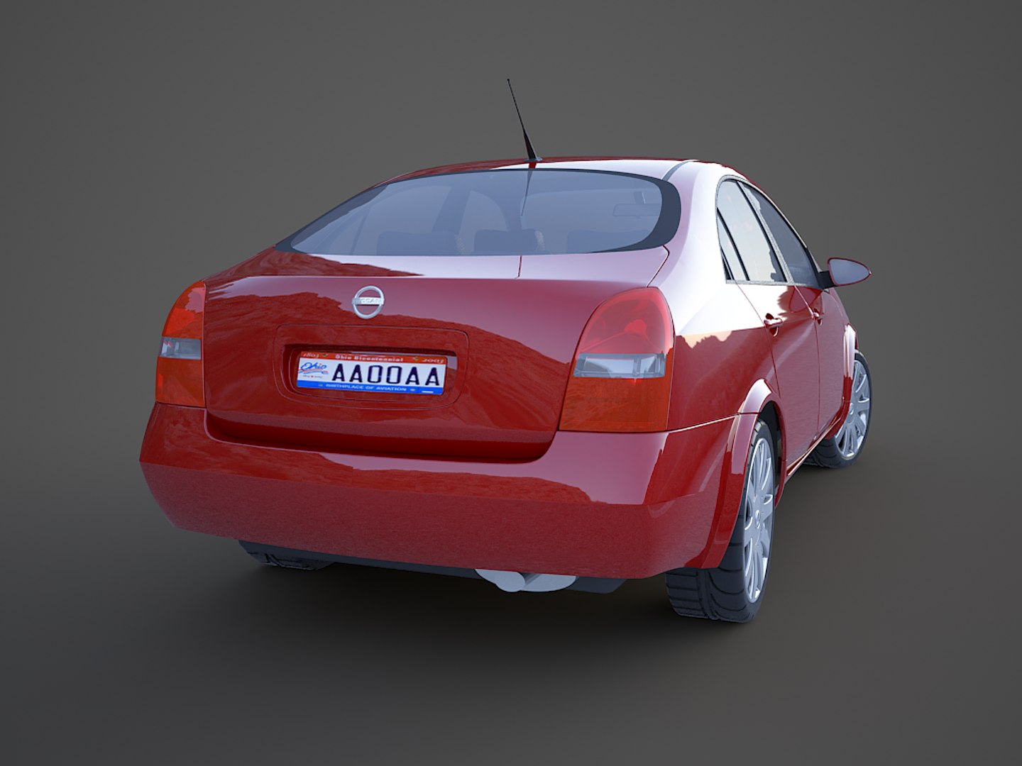 Nissan Primera 3d Model