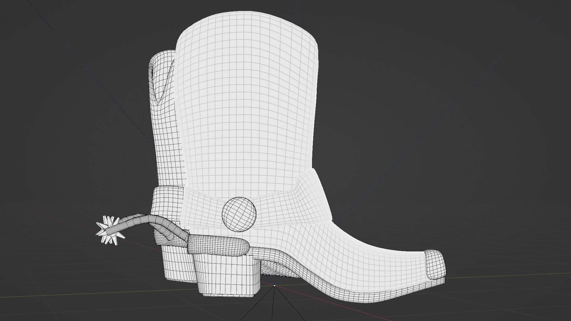 3D Modern Cowboy Boots - TurboSquid 2172089