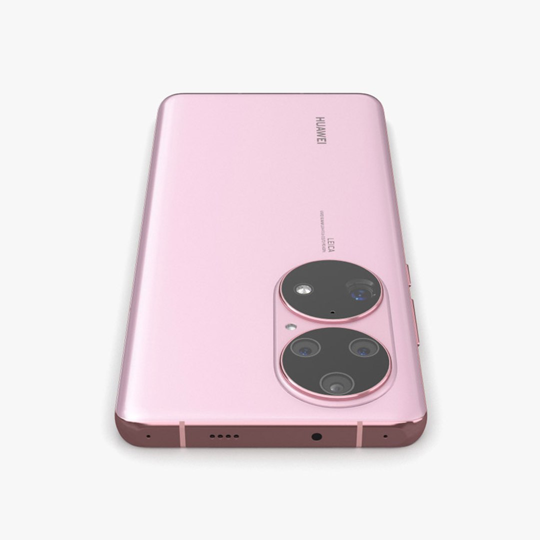 Huawei P50 Pro Pink 3D model - TurboSquid 1843516